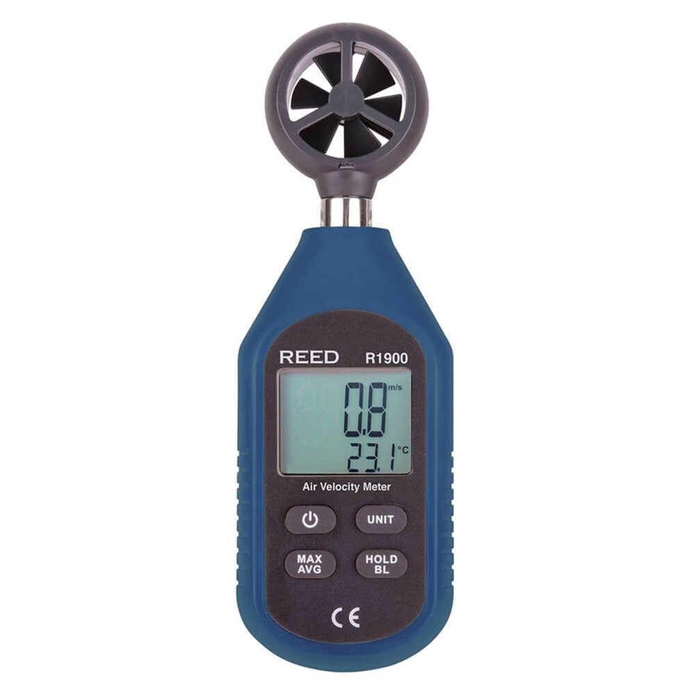 Reed R1900 (Anemometer) Compact Air Velocity Meter